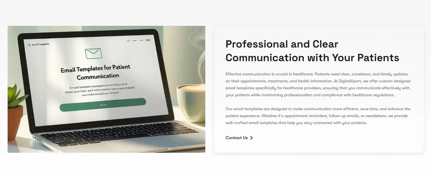 Email Templates for Patient Communication in Healthcare
